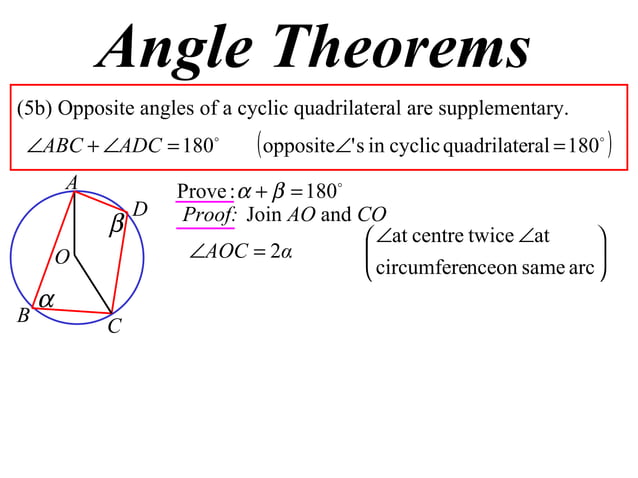11X1 T07 03 angle theorems 2 | PPT