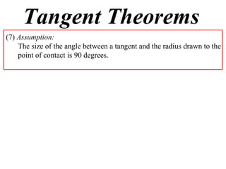 11X1 T07 05 tangent theorems 1 | PPT
