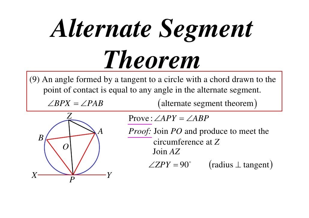 11x1 T07 06 Tangent Theorems 2