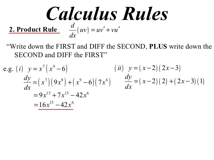 11X1 T08 05 product rule
