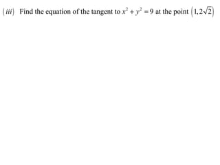 11X1 T08 08 implicit differentiation | PPT