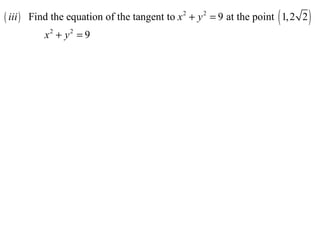 11X1 T08 08 implicit differentiation | PPT