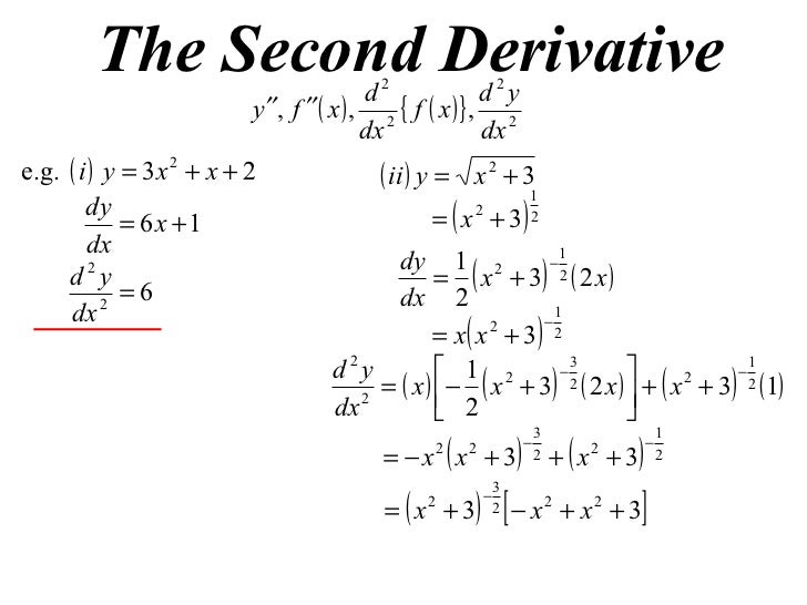11X1 T09 03 second derivative