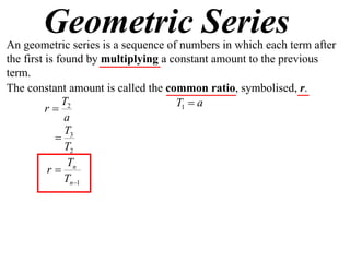 11X1 T10 02 geometric series | PDF