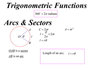 12X1 T03 01 arcs & sectors | PDF