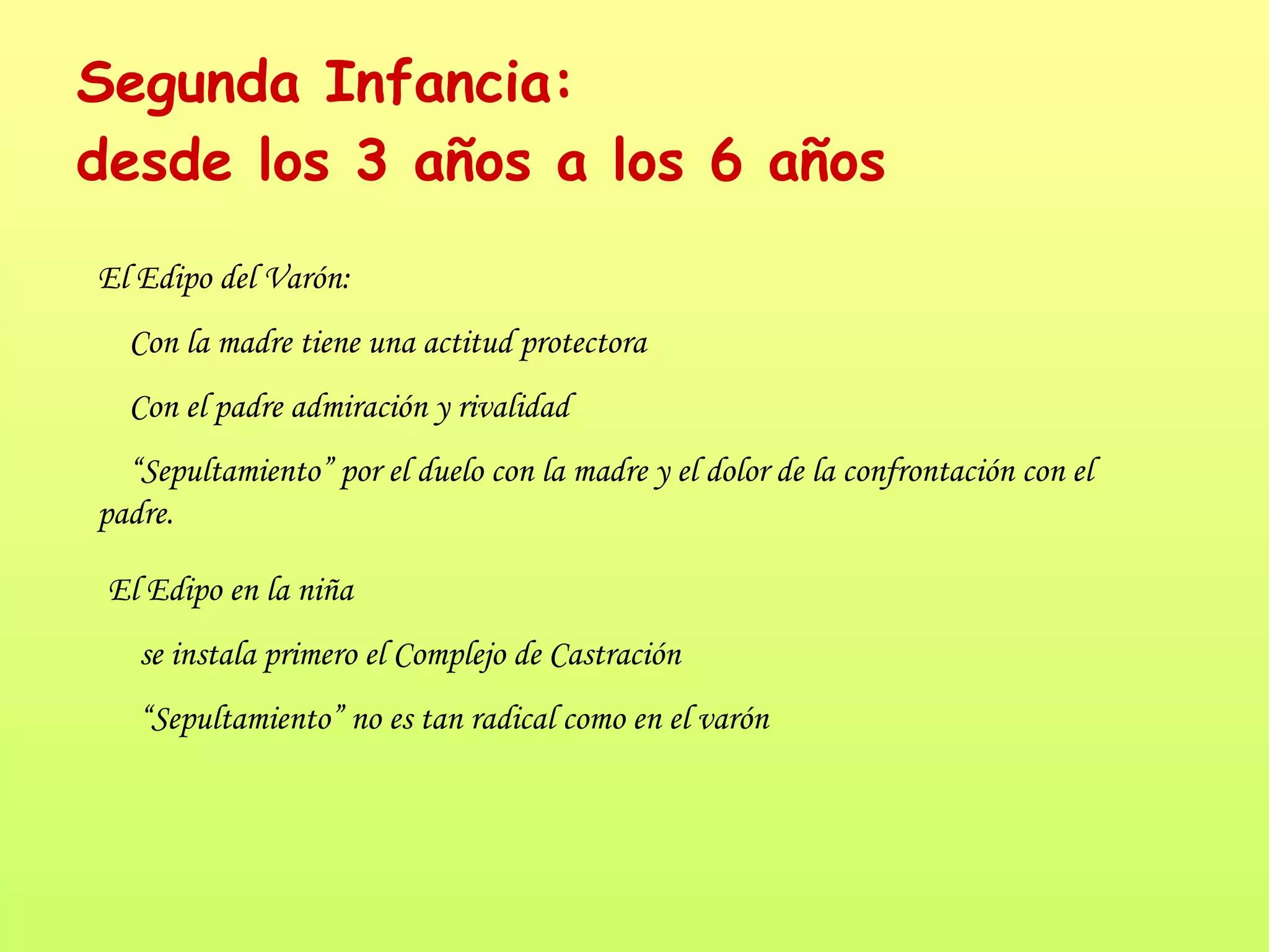 Psicologia De La Personalidad Etapa De La Ninez | PPT