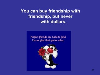 Of Friends And Friendship... | PPT