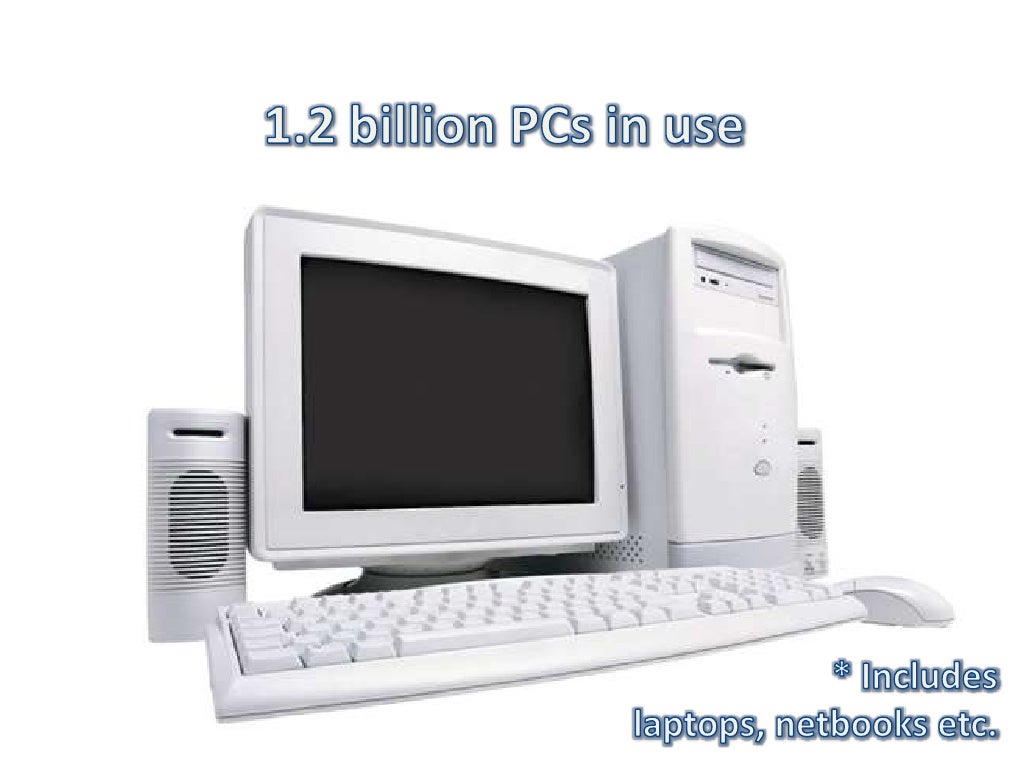 1.2 billion PCs in use