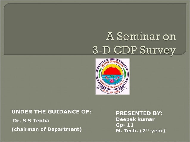C:\fake path\3 d cdp curvey | PPT | 3-D Graphics | Computer Software ...
