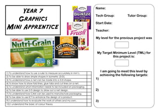 Year 7 Graphics Booklet | PDF