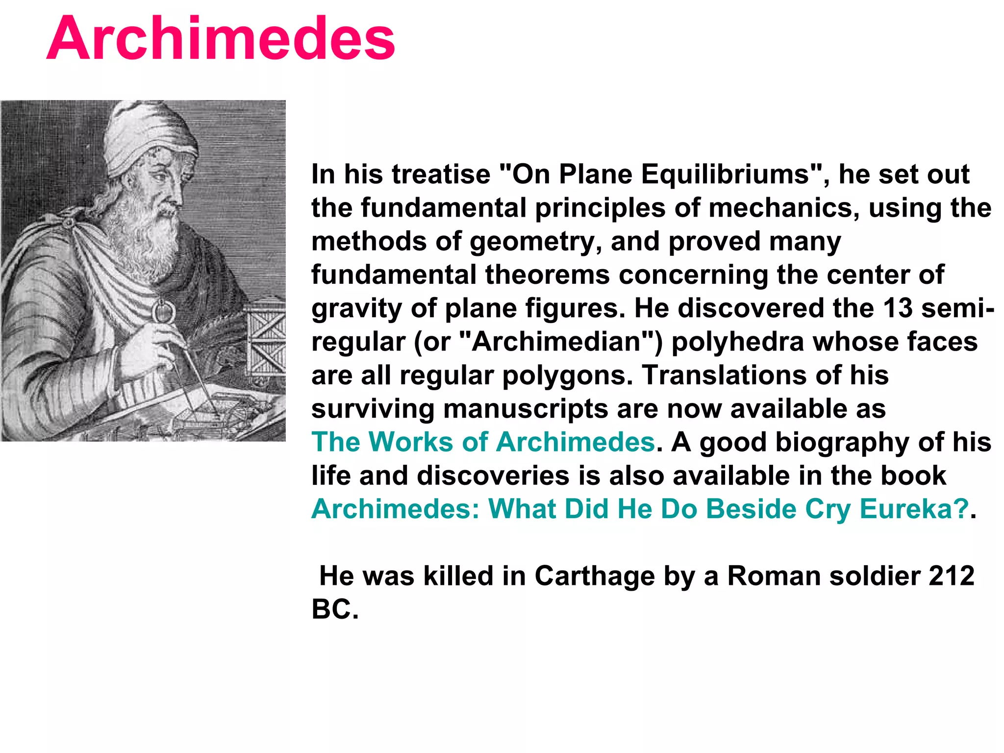History of Early Geometry | PPT