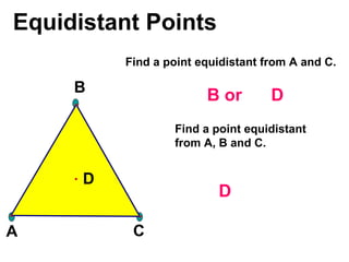 Ac1.1Equidistant PointsA | PPT