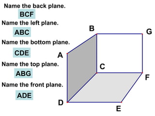 Ac1.2bCollinearIntersectionNamingPlanes | PPT