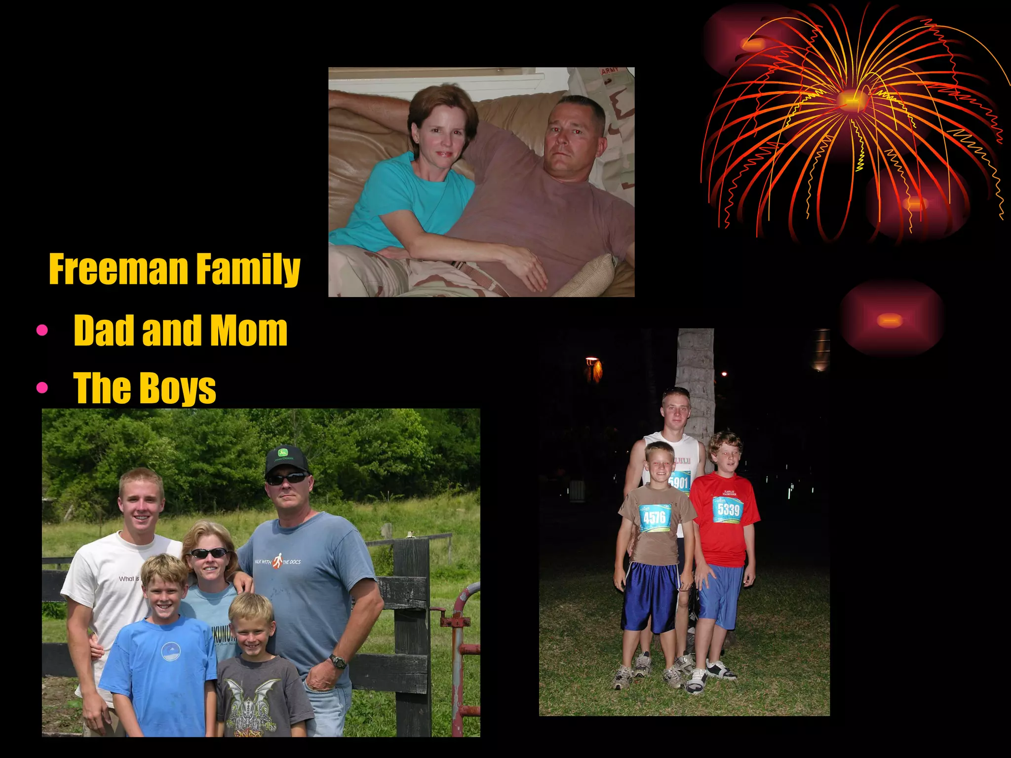 09-15-09 Miles Freeman's All About Me PowerPoint | PPT