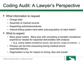 AHLA Basic Coding for Lawyers Presentation | PPT