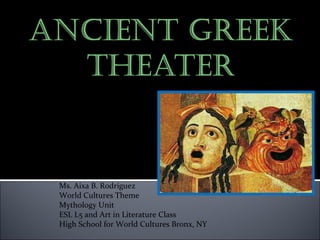 Ancient Greek Theatre | PPT