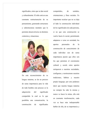 Lengua Materna | DOC