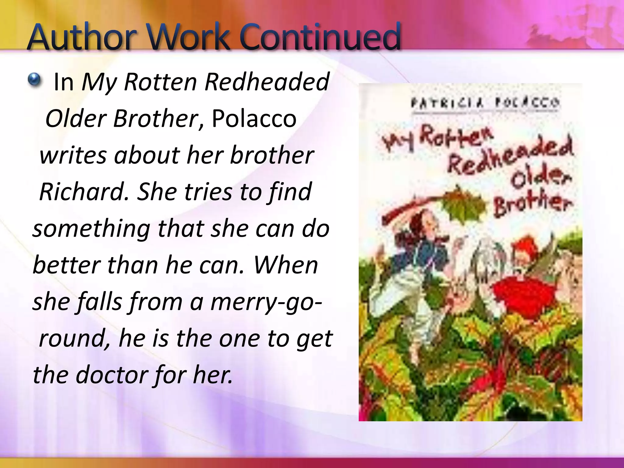 Patricia Polacco | PPTX