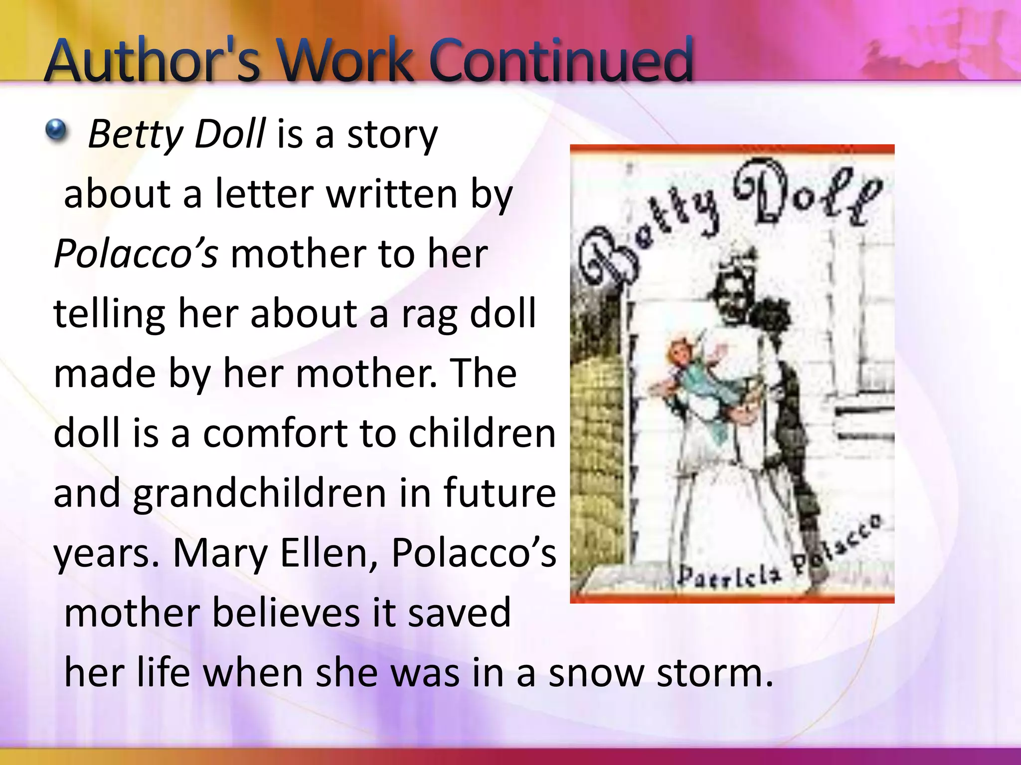 Patricia Polacco | PPTX