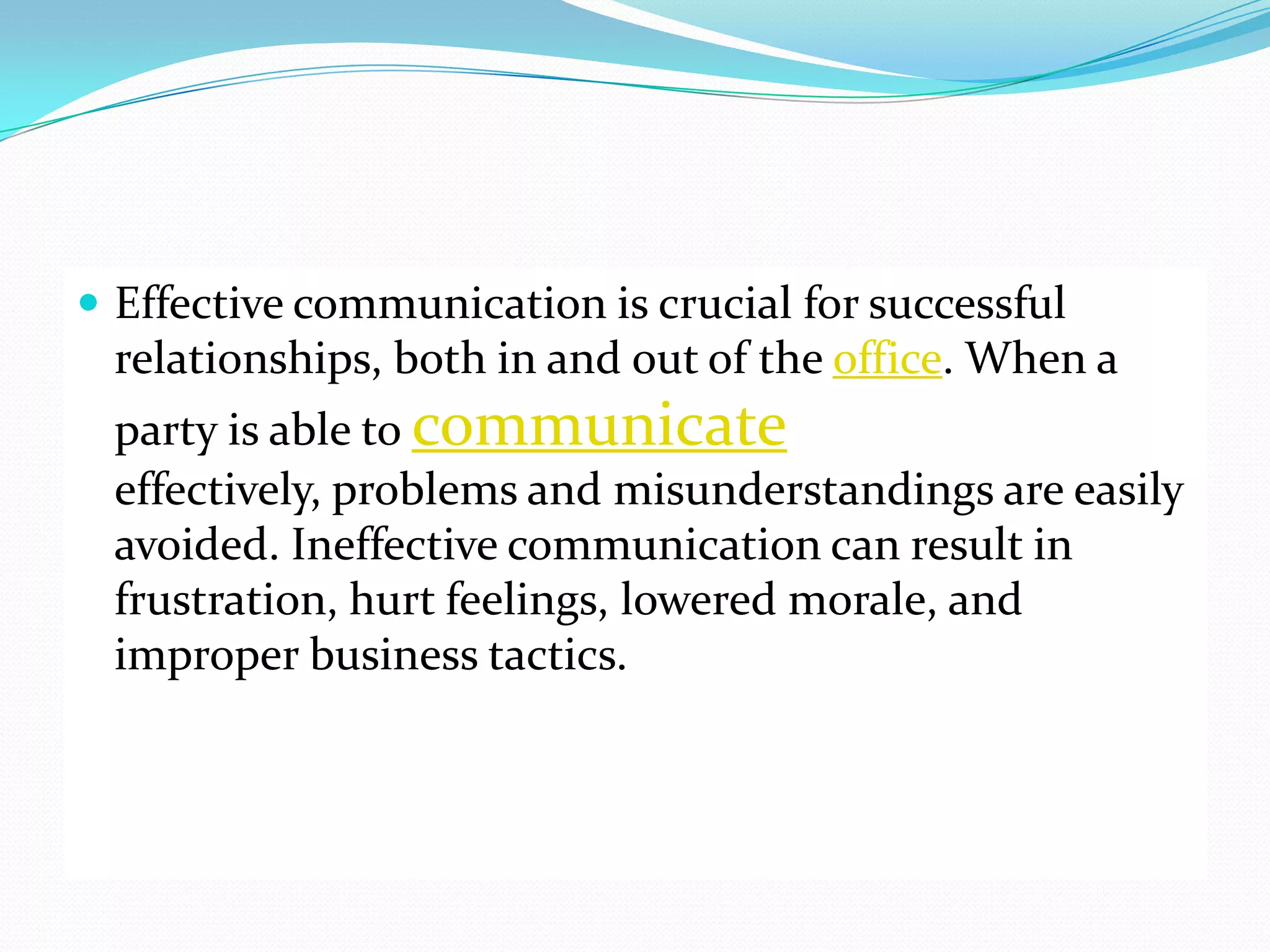 C:\Fakepath\Barriers To Effective Communications | PPTX | Family and ...