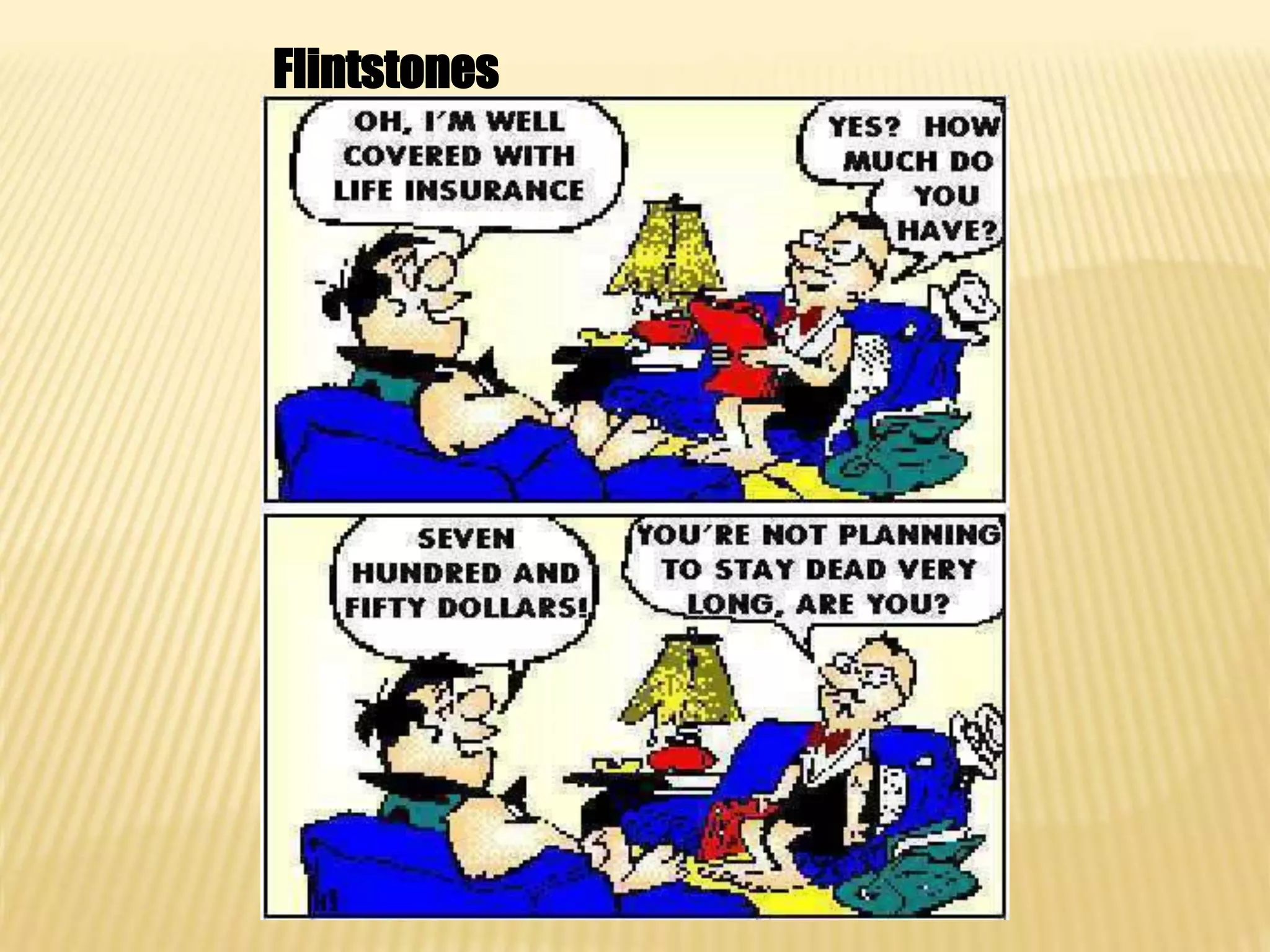 Cartoon Strips About Life & Insurance | PPTX