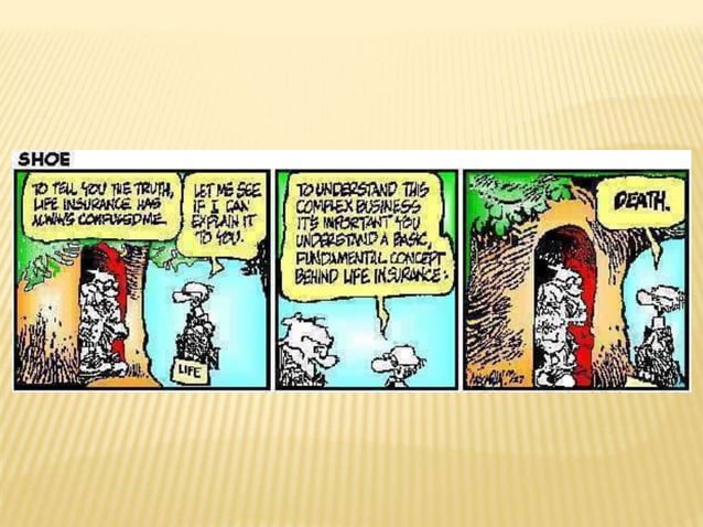 Cartoon Strips About Life & Insurance | PPT