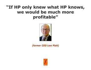 Knowledge & Innovation Management | PDF