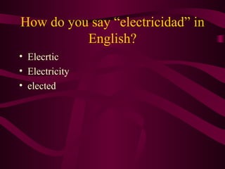 Cognates, Linguistics | PPT