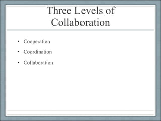 Collaboration: A Journey | PPT