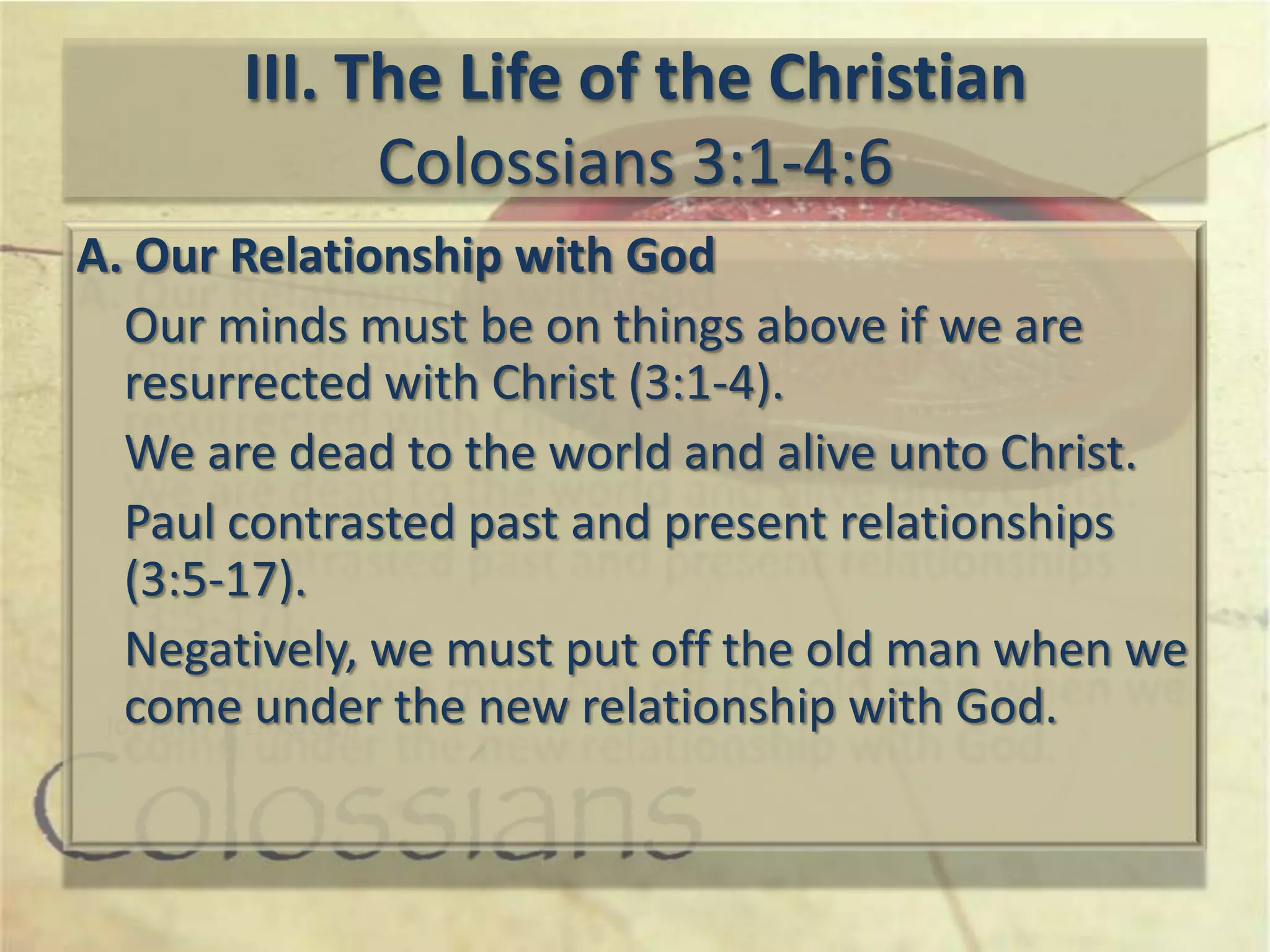 Book of Colossians | PPTX