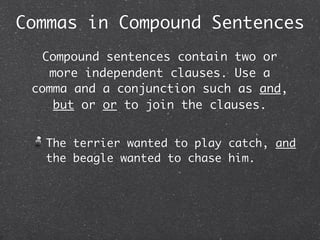 Commas (Part One) | PPT