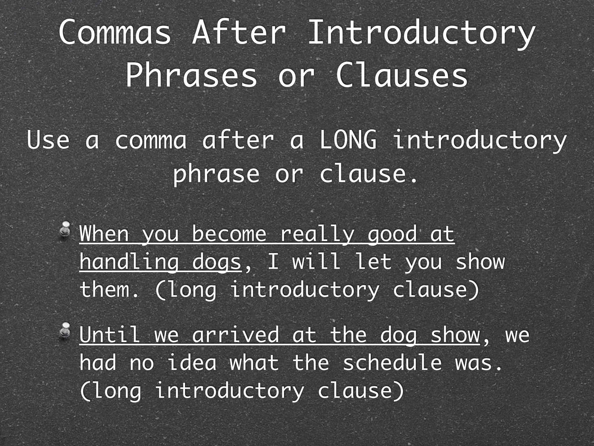 Commas (Part One) | KEY