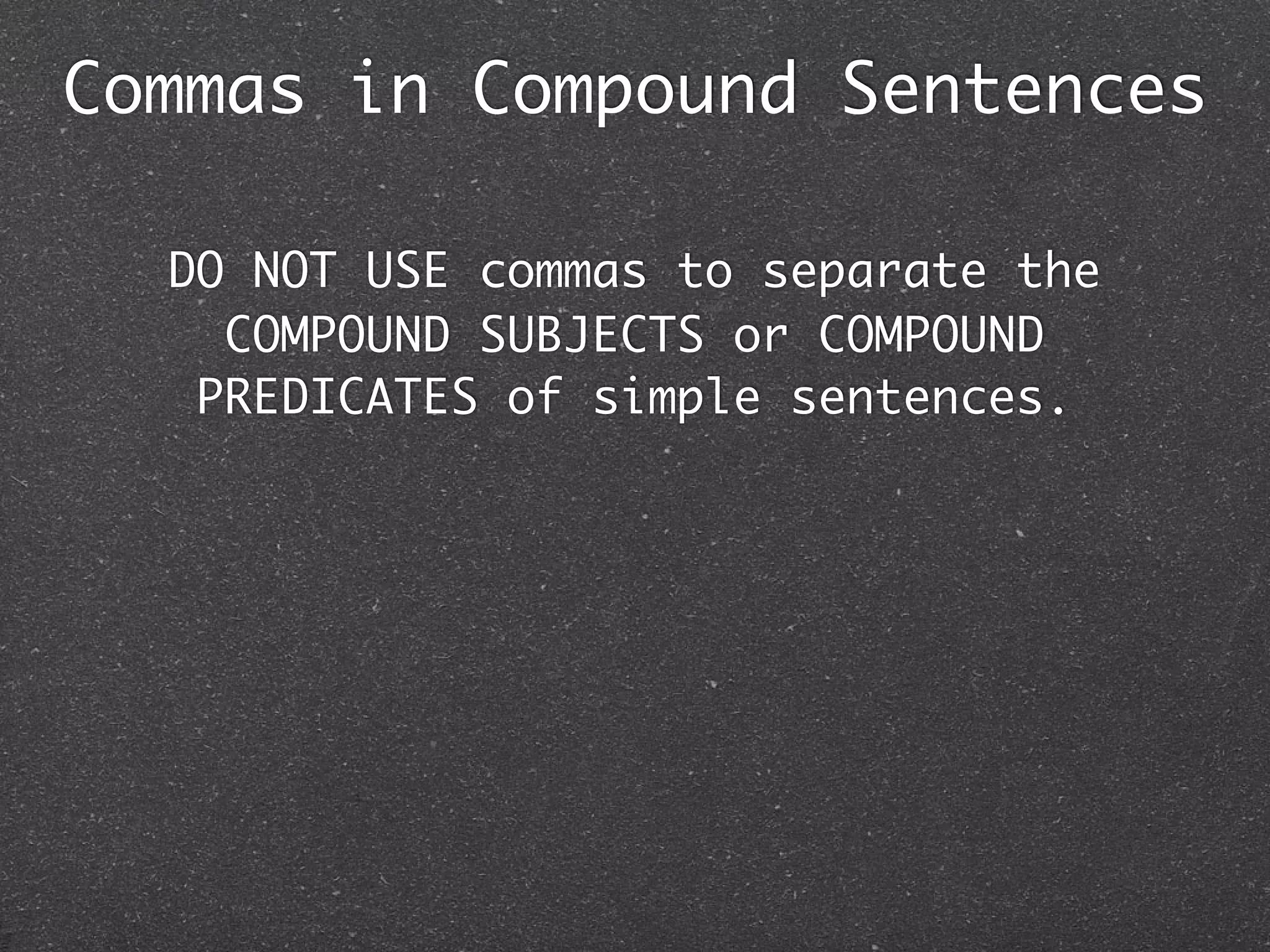 Commas (Part One) | KEY