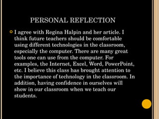 Computers in the Classroom | PPT