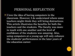 Computers in the Classroom | PPT