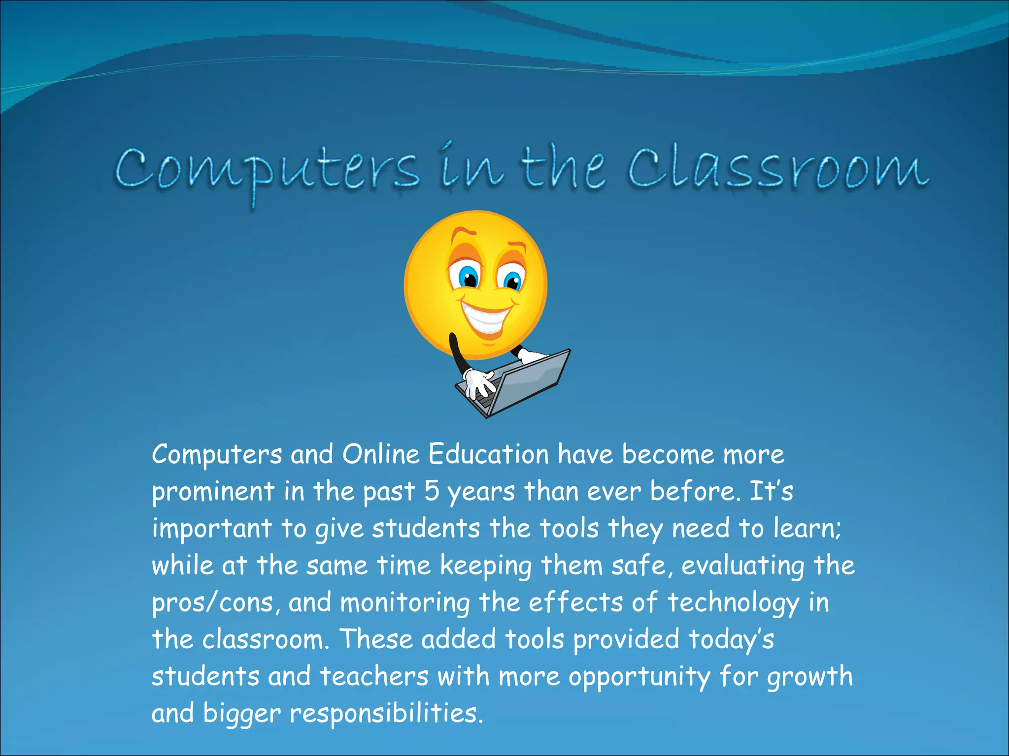 Computers in the Classroom | PPT