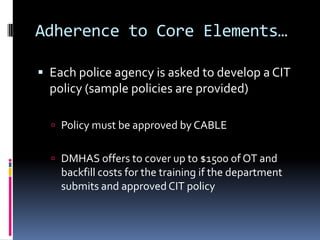 Statewide Implementation of CIT | PPT