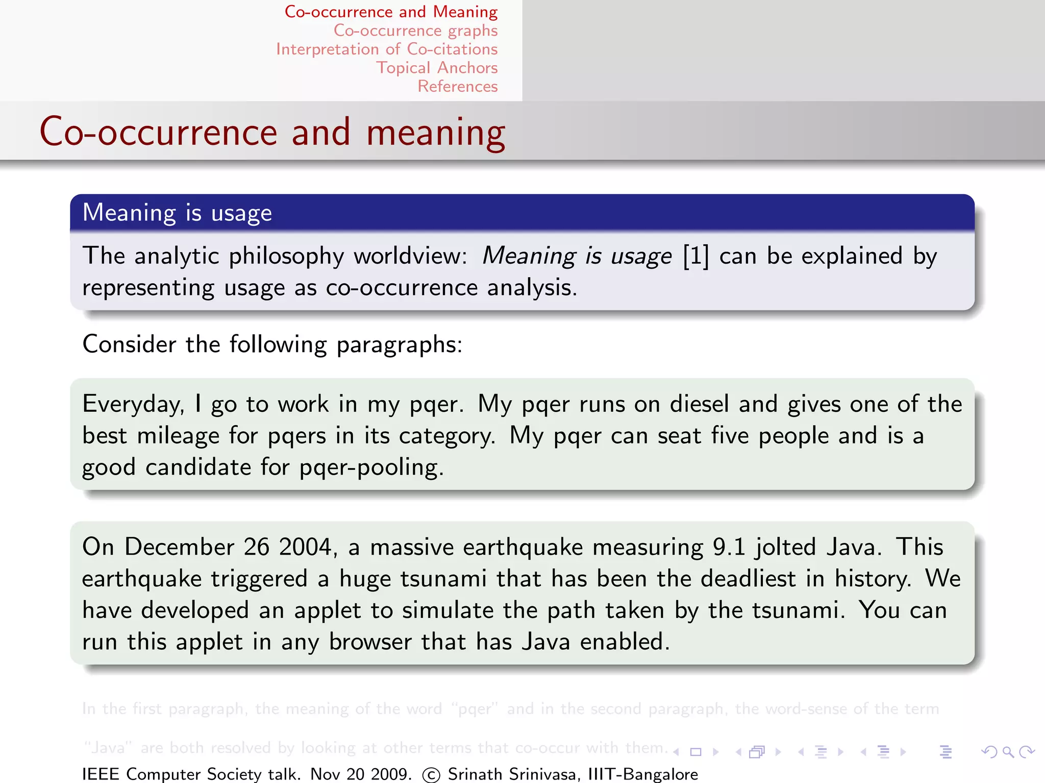 Semantics hidden within co-occurrence patterns | PDF