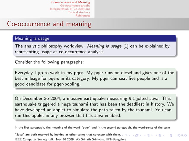 Semantics hidden within co-occurrence patterns | PDF