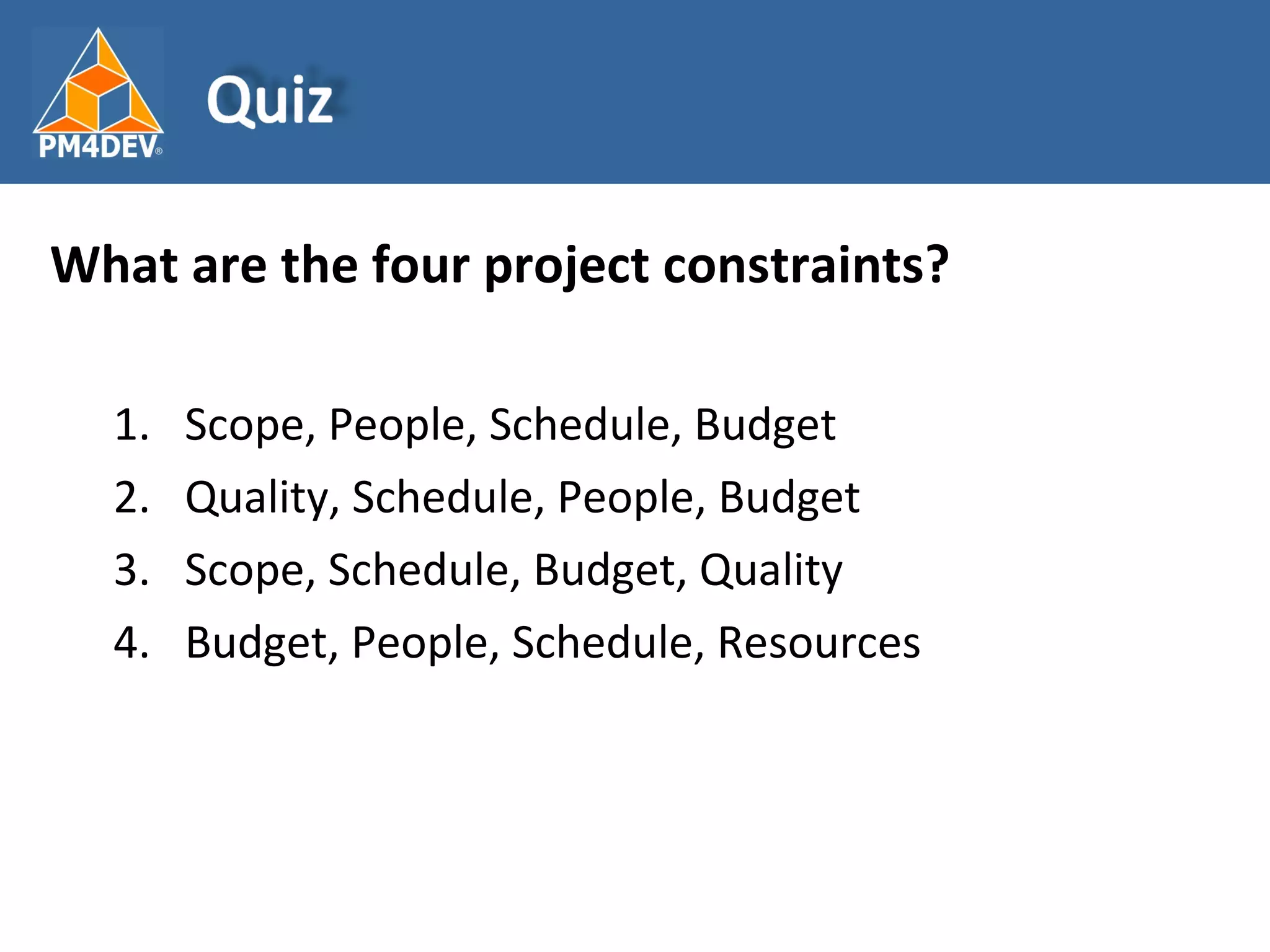 Fundamentals of Project Management | PPT