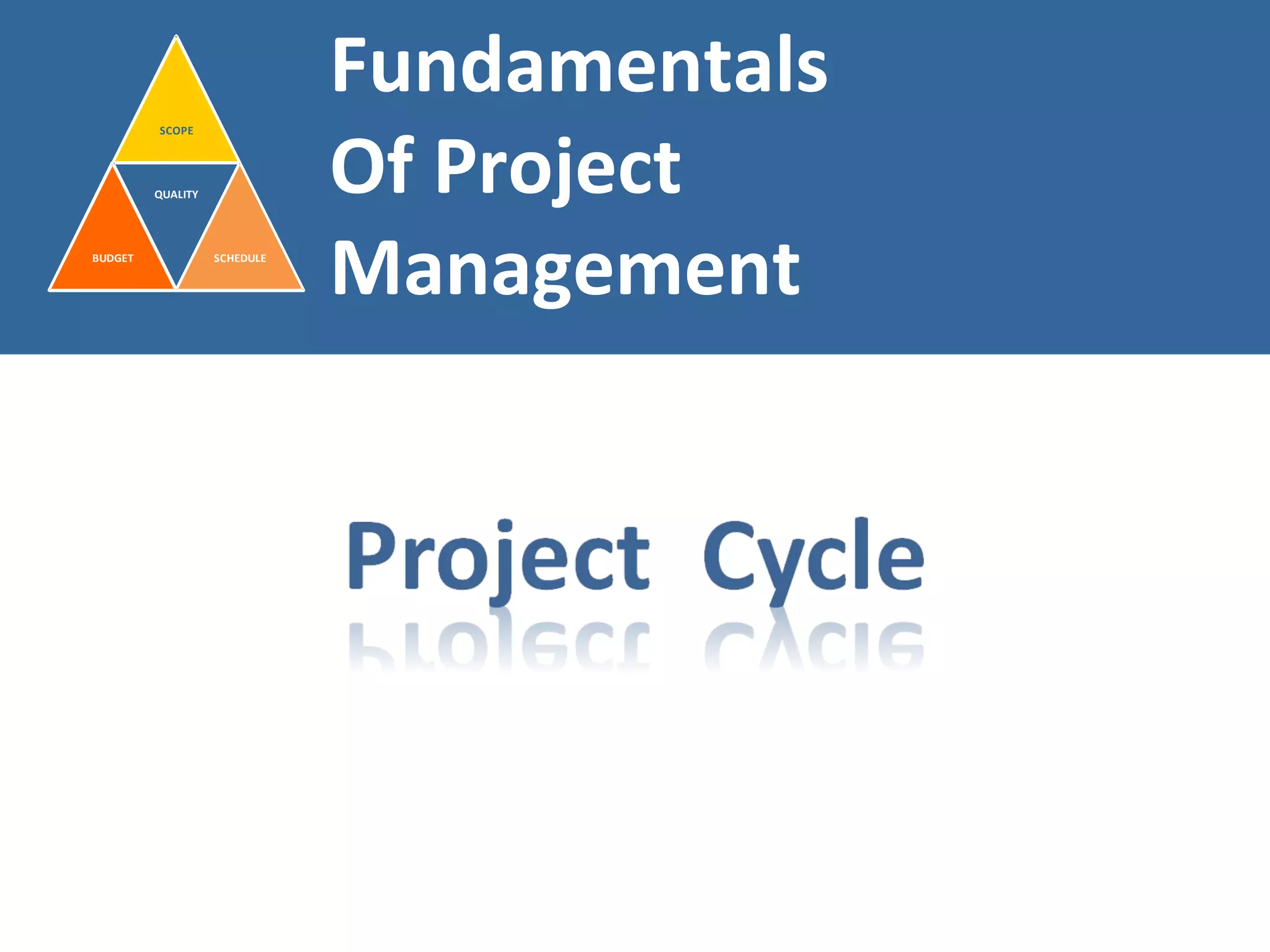 Fundamentals of Project Management | PPT