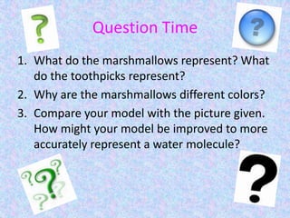 Covalent Marshmallows | PPTX | Chemistry | Science