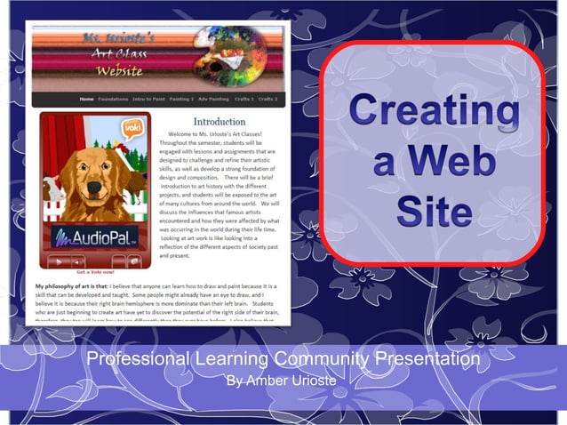 Weebly Website for Teachers | PPT
