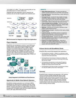 Broadworks MobileMax | PDF