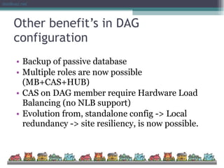 Microsoft Exchange 2010 in 10 slides | PPT