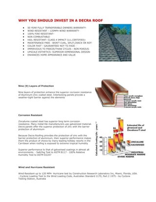 Decra Steel Roofing | DOCX