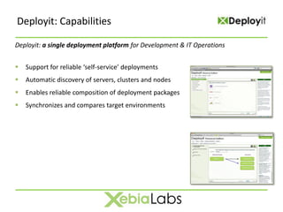 Deployit - Overview & concepts | PPT | Free Download