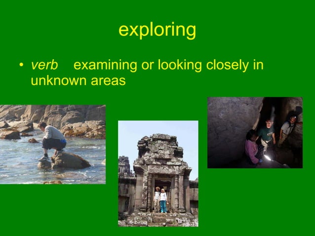 Digging Up the Past VOCABULARY | PPT