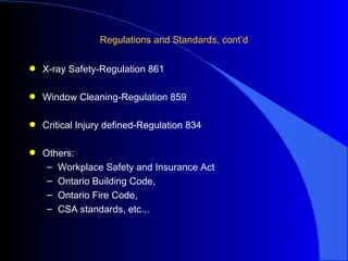 Due Diligence & Ontario's Occupational Safety Act | PPT