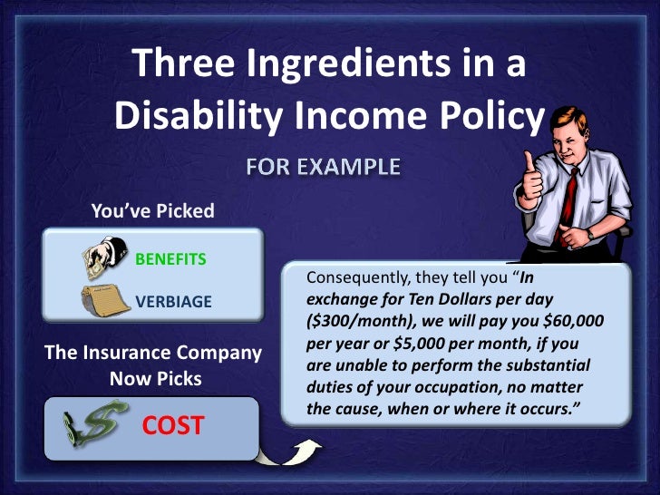 Disability Income Insurance